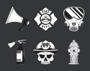 Fire Dept Badge Vector Images (95)
