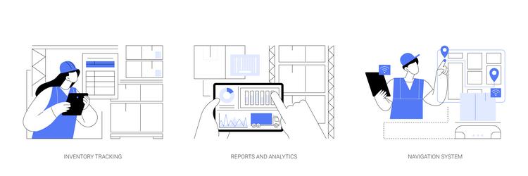 Warehouse Management System Vector Images (over 970)