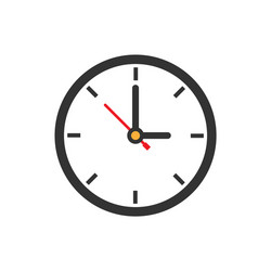 Clock 10 Royalty Free Vector Image - VectorStock