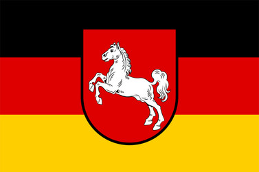 Coat of arms of wilhelmshaven in lower saxony Vector Image