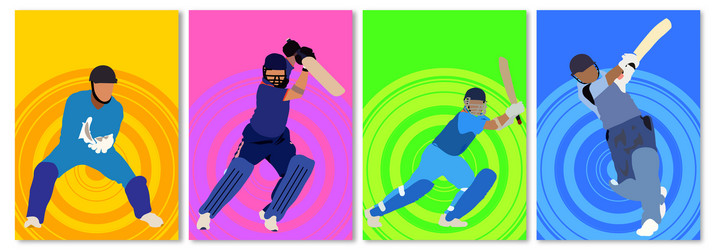 Cricket Fielder Vector Images (74)