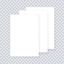 Paper document stack Royalty Free Vector Image