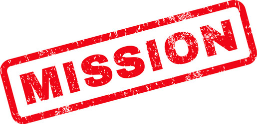 Mission possible rubber stamp Royalty Free Vector Image