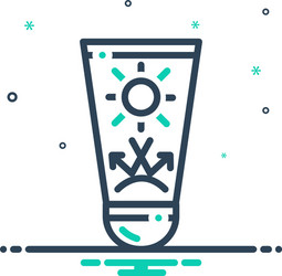 Sun protection Royalty Free Vector Image - VectorStock