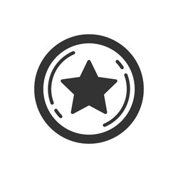 Tire flat style icon Royalty Free Vector Image