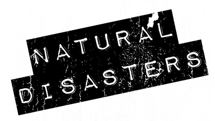 Natural disasters rubber stamp Royalty Free Vector Image