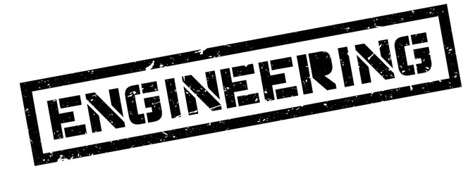 Engineering rubber stamp Royalty Free Vector Image