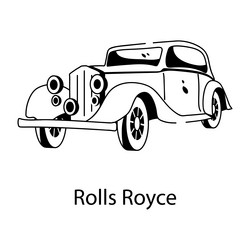 Rolls Royce Car Vector Images (81)