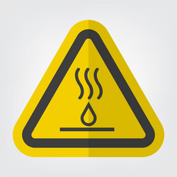 Hot liquids symbol sign isolate on white Vector Image