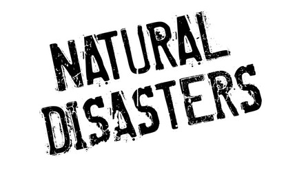 Natural disasters rubber stamp Royalty Free Vector Image