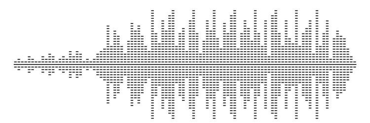Sound frequency waves analog curved signal Vector Image Sound frequency waves analog curved signal Vector Image
