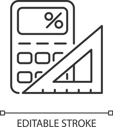 Math Pixel Mathematics Icon Vector Images (over 180)
