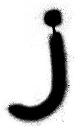 Graffiti J Vector Images (over 140)