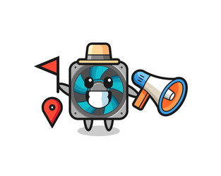Tour Guide Cartoon Vector Images (over 1,400)
