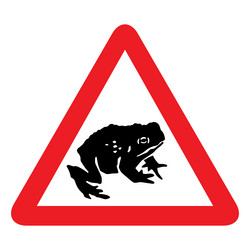 Pedestrian crossing and crosswalk sign line icon Vector Image