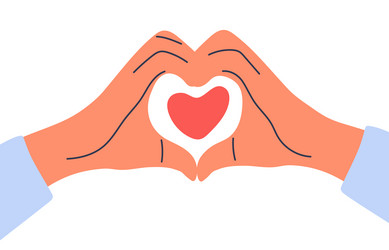 Love Heart Hands Vector Images (over 160,000)
