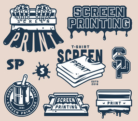Screen Printing Vector Images (over 23,000)