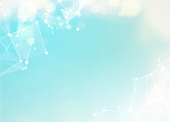 Science template abstract background with a dna Vector Image