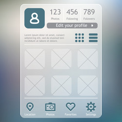 Transparent Interface Vector Images (over 11,000)