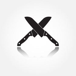 Chef Knives Crossed