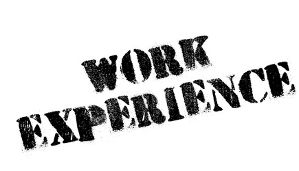 Work experience rubber stamp Royalty Free Vector Image