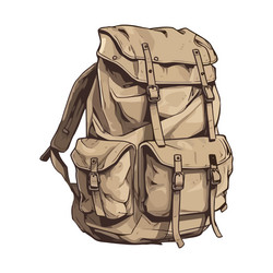 Backpack Royalty Free Vector Image - VectorStock