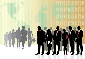 Business people Royalty Free Vector Image - VectorStock