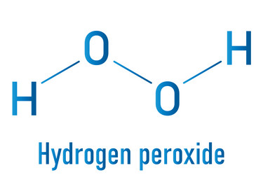 Hydrogen chloride hcl molecule chemical structure Vector Image