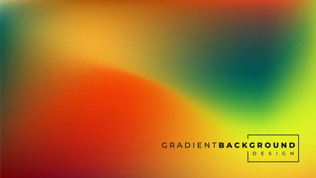 Abstract blurred gradient mesh color background Vector Image