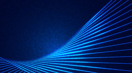 Abstract technology futuristic concept blue neon Vector Image