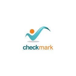 Check mark logo Royalty Free Vector Image - VectorStock