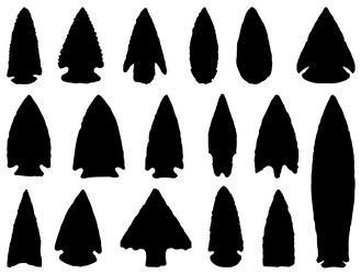 Arrowhead Silhouette Vector Images (over 1,400)