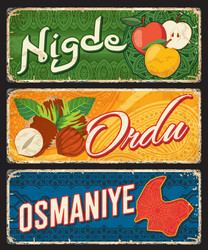 Turkey flag Royalty Free Vector Image - VectorStock