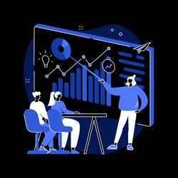 Managers workshop abstract concept Royalty Free Vector Image