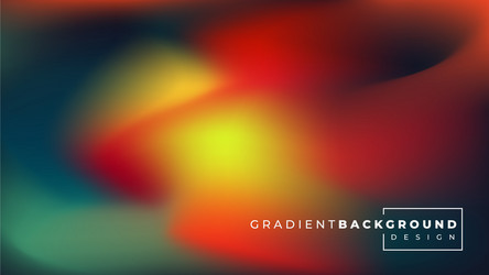 Abstract blurred gradient mesh color background Vector Image