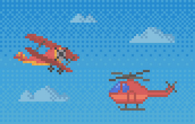 Plane Sprite Vector Images (16)