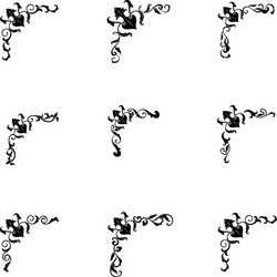 Art Deco Flourish Vector Images (over 8,300)