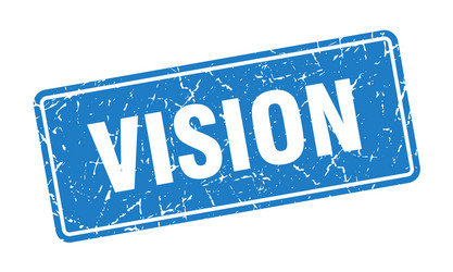 Vision stamp Royalty Free Vector Image - VectorStock