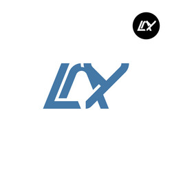 Letter lai monogram logo design Royalty Free Vector Image