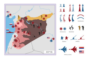 Tactical Map Vector Images (over 800)