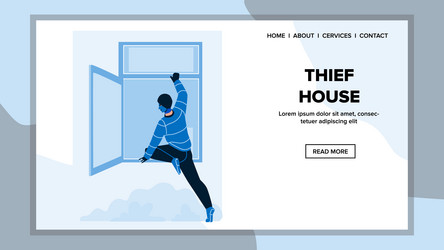 Stolen thief Royalty Free Vector Image - VectorStock