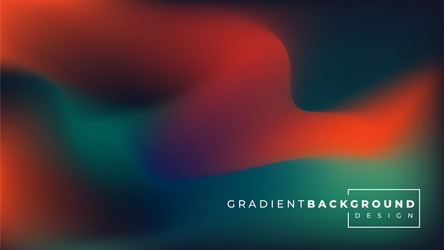 Abstract blurred gradient mesh color background Vector Image