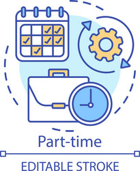 Part Time Job Vector Images (over 1,000)