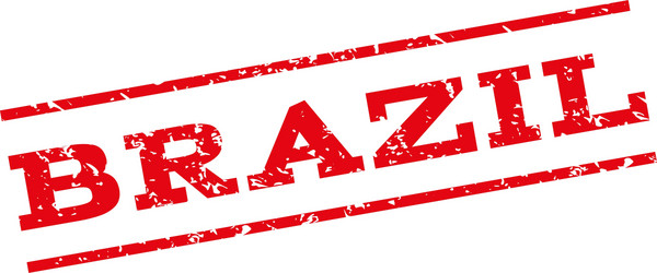 Brazil watermark stamp Royalty Free Vector Image