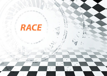 Racing speed background abstraction in car track Vector Image