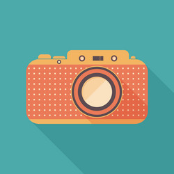 Retro camera icon Royalty Free Vector Image - VectorStock