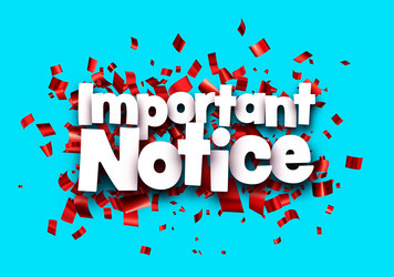 Important Notice Vector Images (over 10,000)