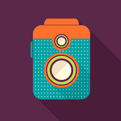Retro camera icon Royalty Free Vector Image - VectorStock