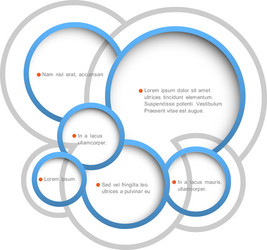 Web design bubbles Royalty Free Vector Image - VectorStock