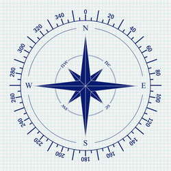 Masonic square and compass symbol with all seeing Vector Image